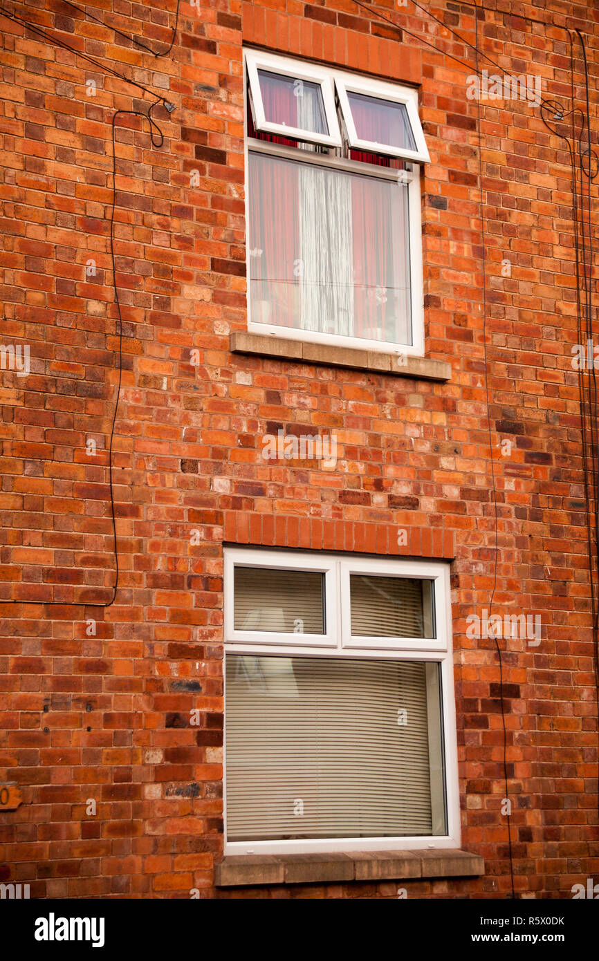 Brickwall with window texture Stock Photo - Alamy