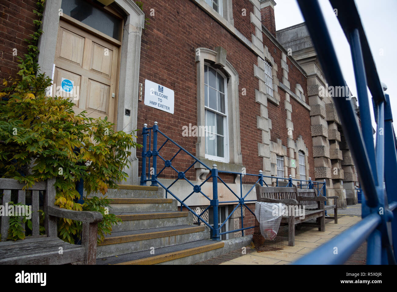 Prison door at HMP Exeter Stock Photo - Alamy