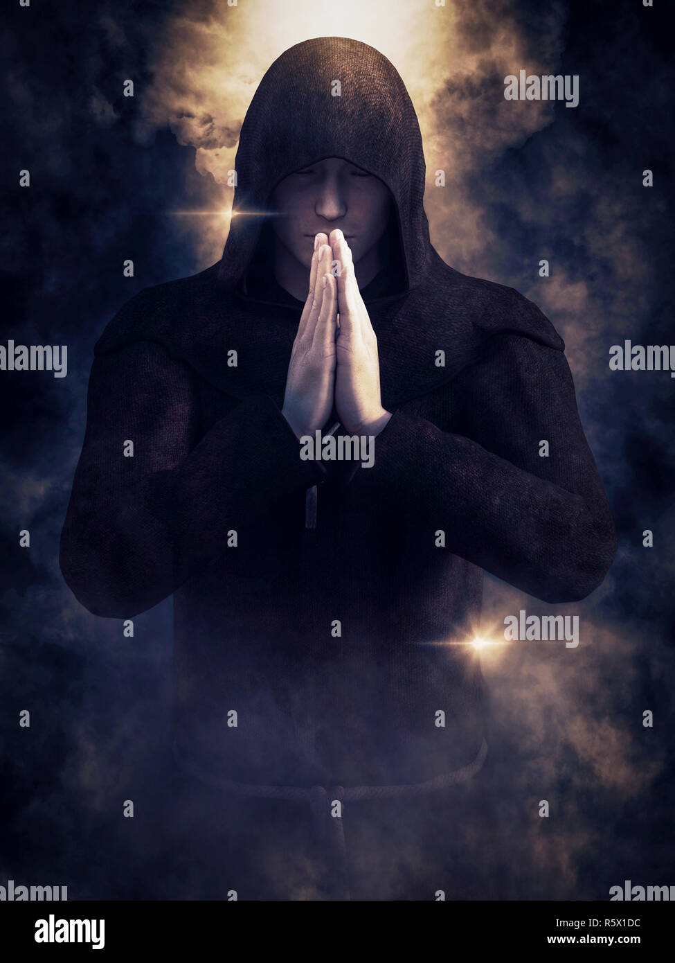 Christian monk hi-res stock photography and images - Alamy