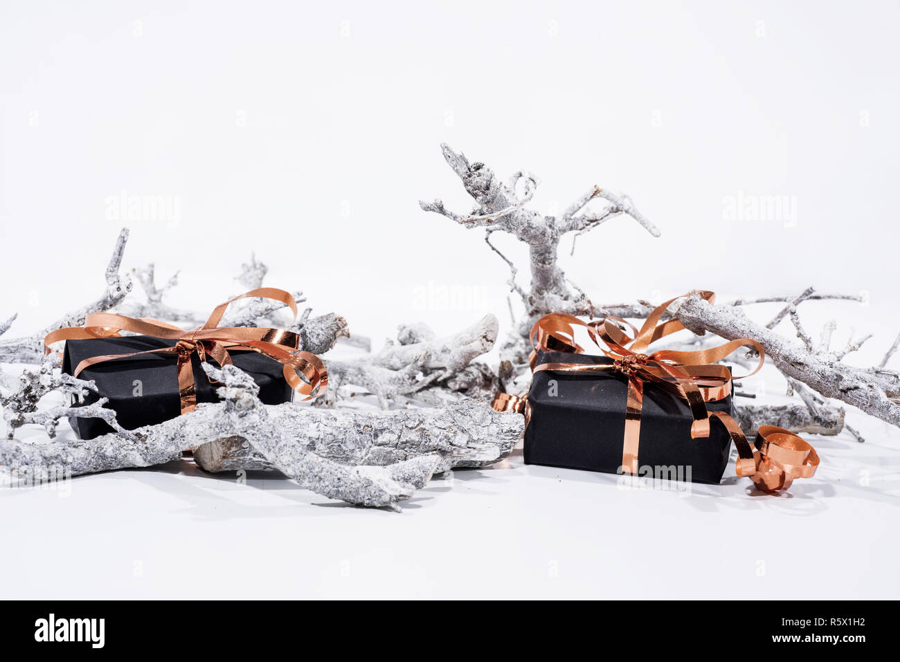 Christmas decoration on white background. Table paper Calendar of Year ...