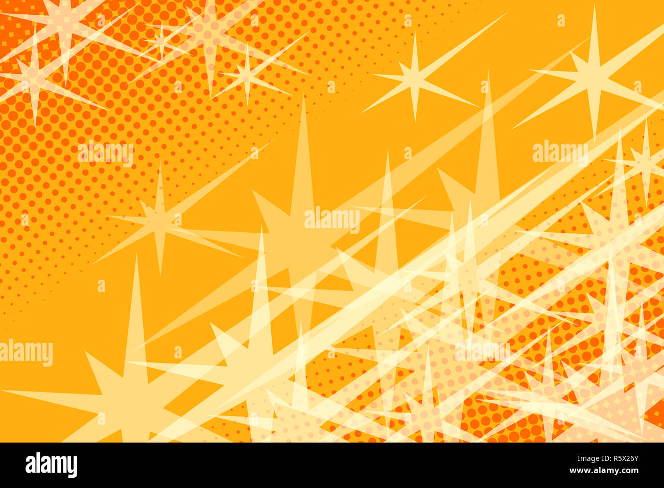 Yellow background stars Stock Photo - Alamy