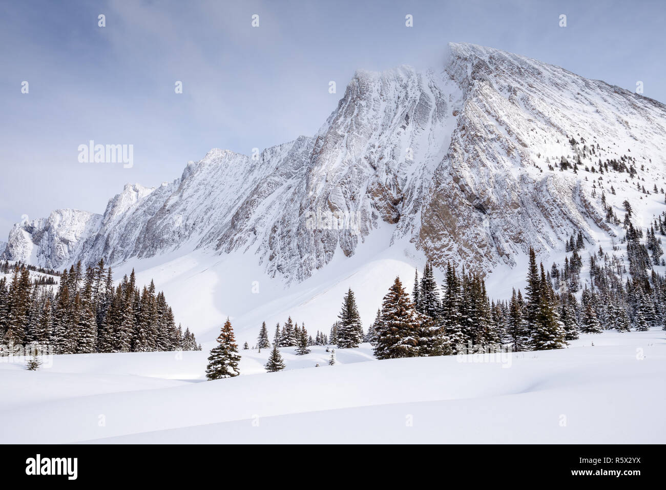 Kananaskis country skiing hi-res stock photography and images - Alamy