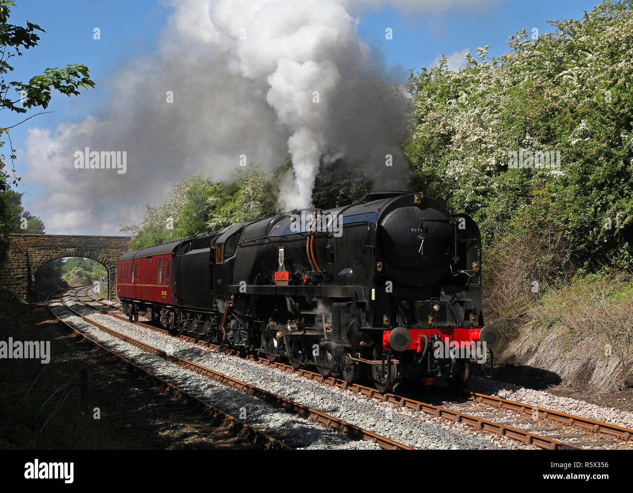 British railways merchant navy class hi-res stock photography and ...