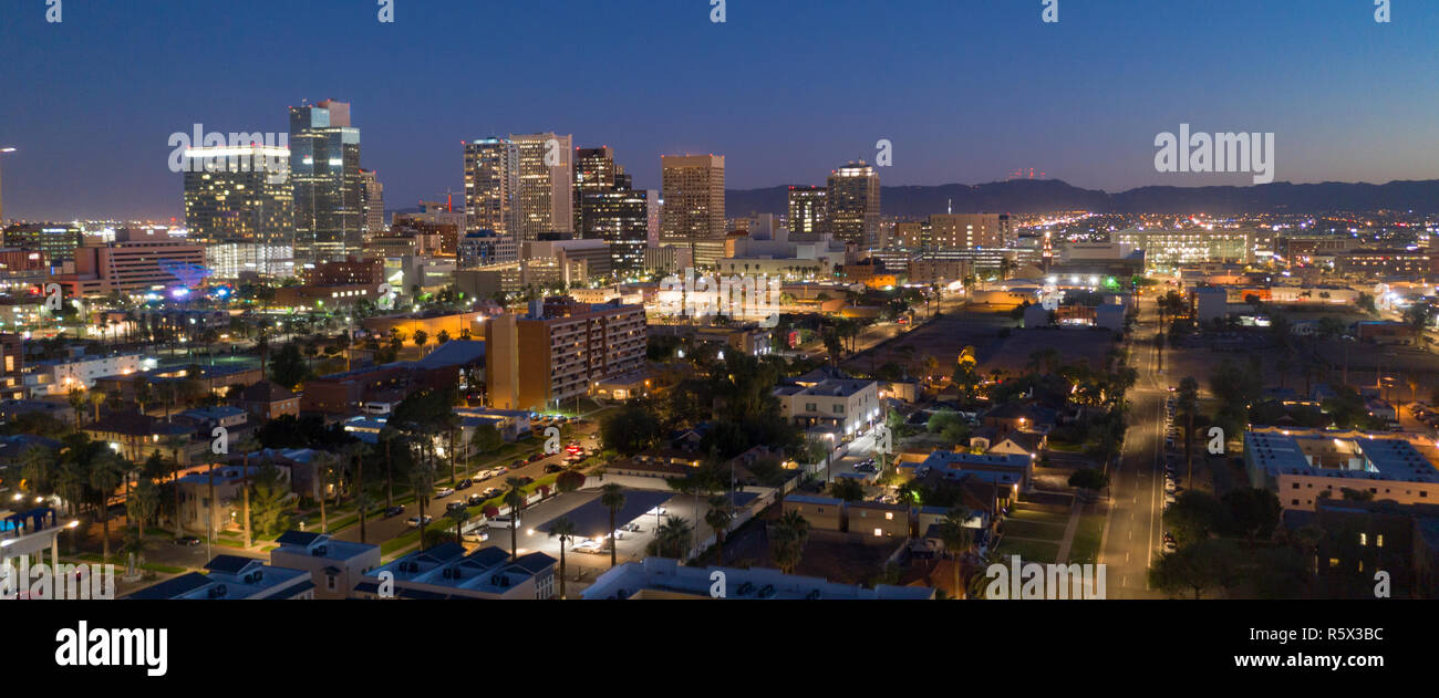 Downtown phoenix skyline hi-res stock photography and images - Alamy