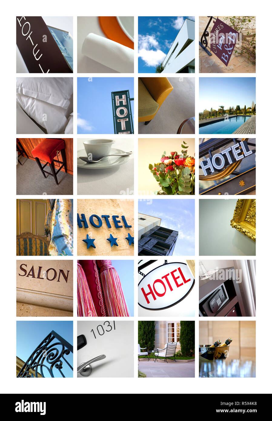 Hotel and restaurant entrance Cut Out Stock Images & Pictures - Alamy