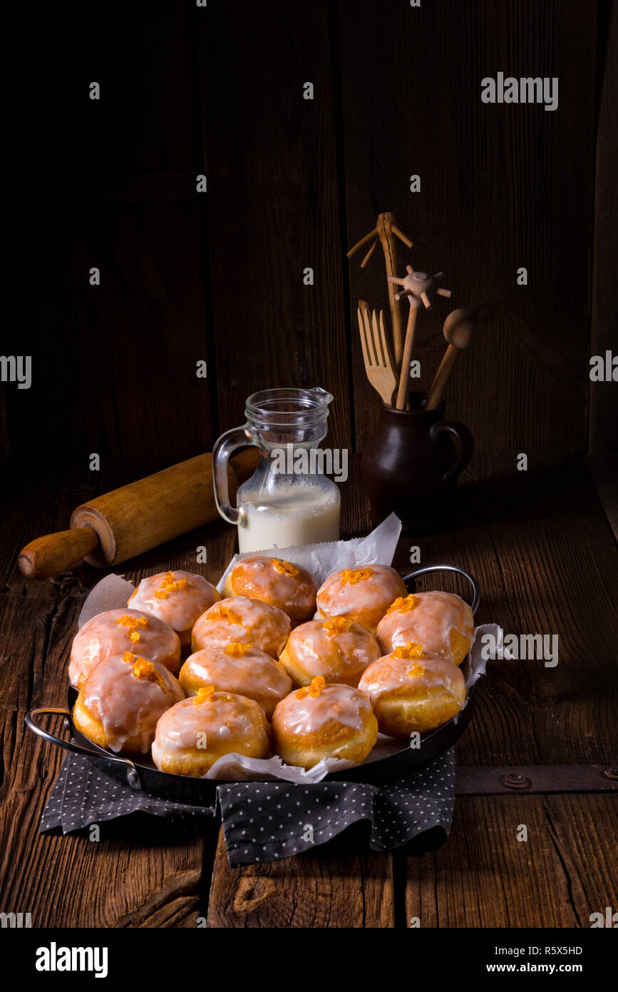 a tasty berliner (donut Stock Photo - Alamy
