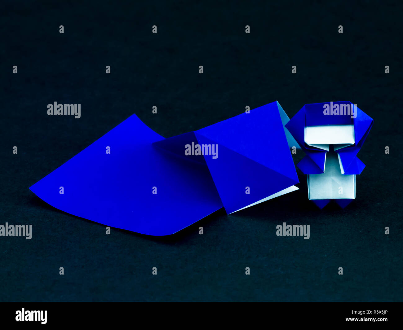 Japanese Origami Toys Folding Instructions How to Play Stock Photo - Alamy
