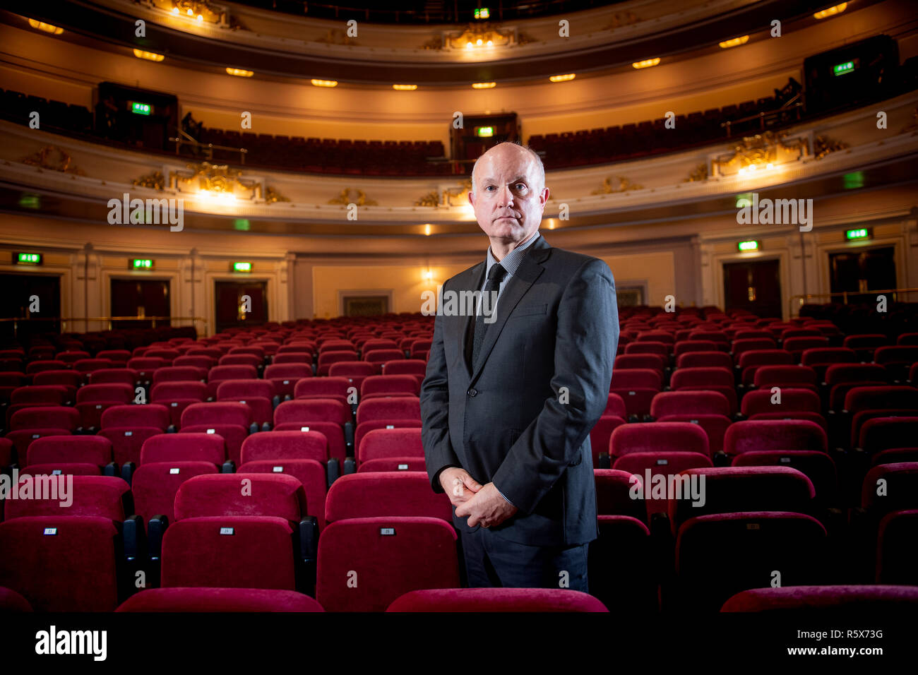 Usher Hall, Edinburgh, General Manager Karl Chapman Stock Photo - Alamy