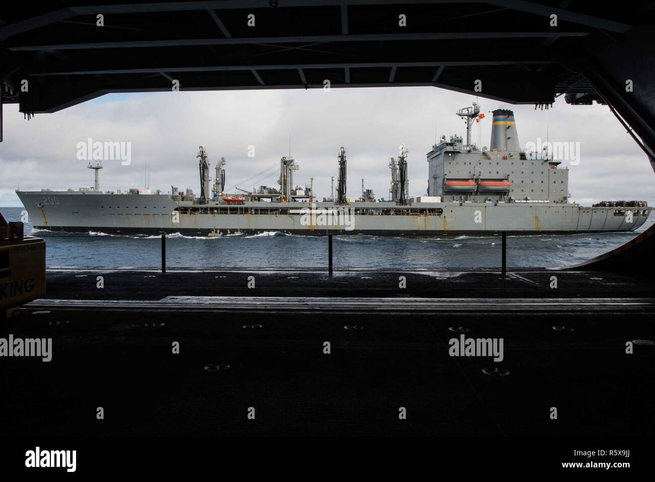 PACIFIC OCEAN (April 17, 2017) – The Military Sealift Command fleet ...