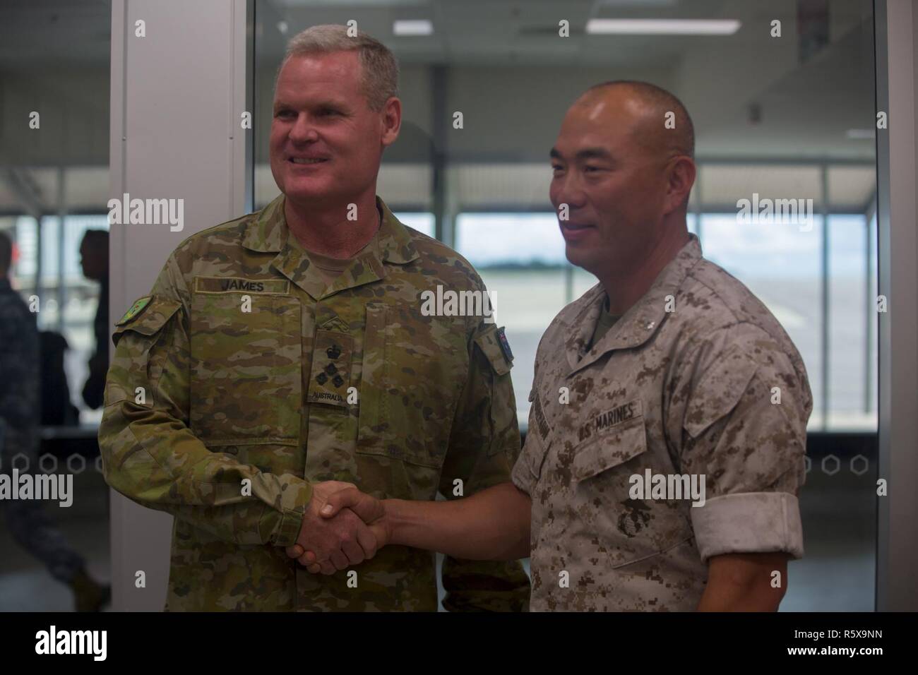 ROYAL AUSTRALIAN AIR FORCE BASE, Darwin -- U.S. Marine Lt. Col. Brian ...