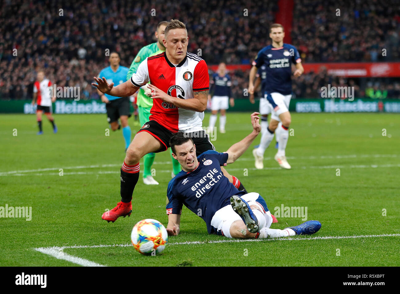 ROTTERDAM, Stadium de Kuip, 02-12-2018 football, Dutch Eredivisie , season 2018-2019, Feyenoord ...
