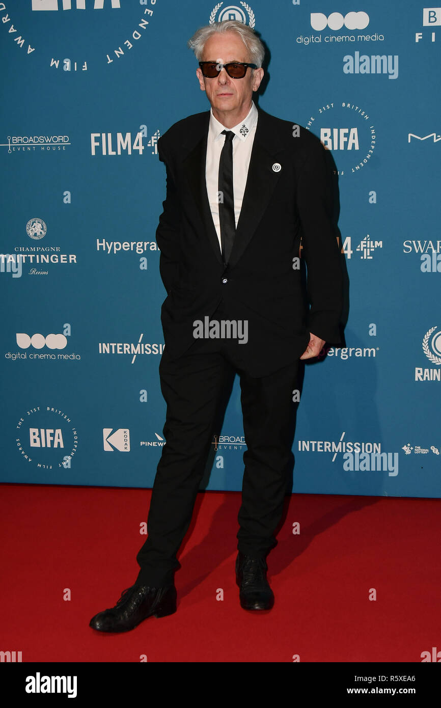 London, UK. 2nd Dec 2018. Elliot Grove Arrivers at The 21st British ...