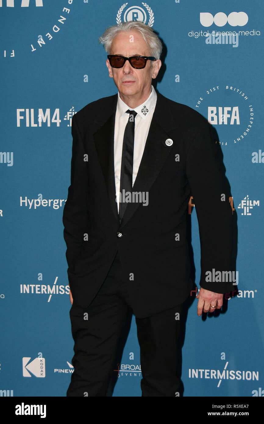 London, UK. 2nd Dec 2018. Elliot Grove Arrivers at The 21st British ...