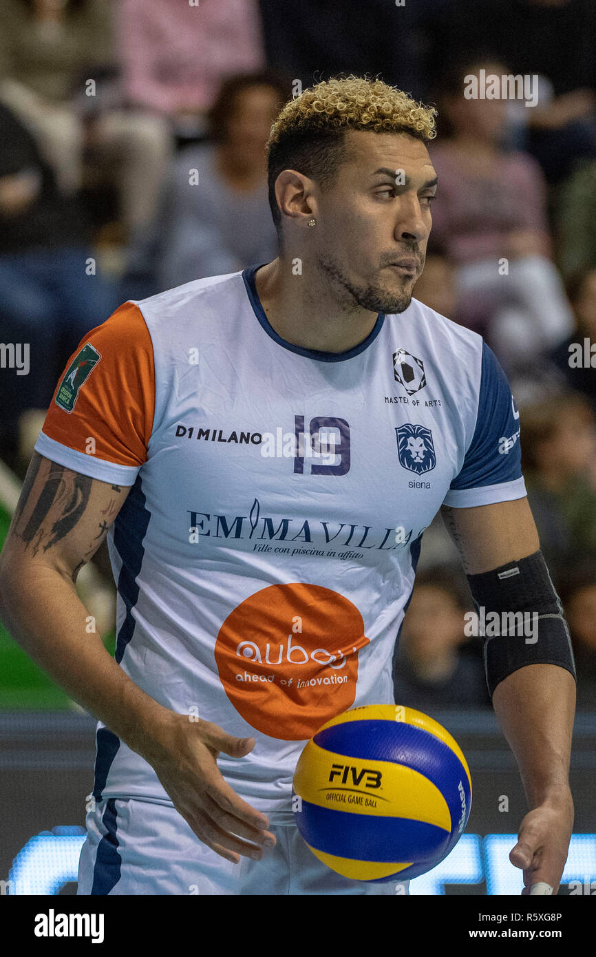 Ramos Hernandez of Siena during the Italian Men's Volleyball League ...
