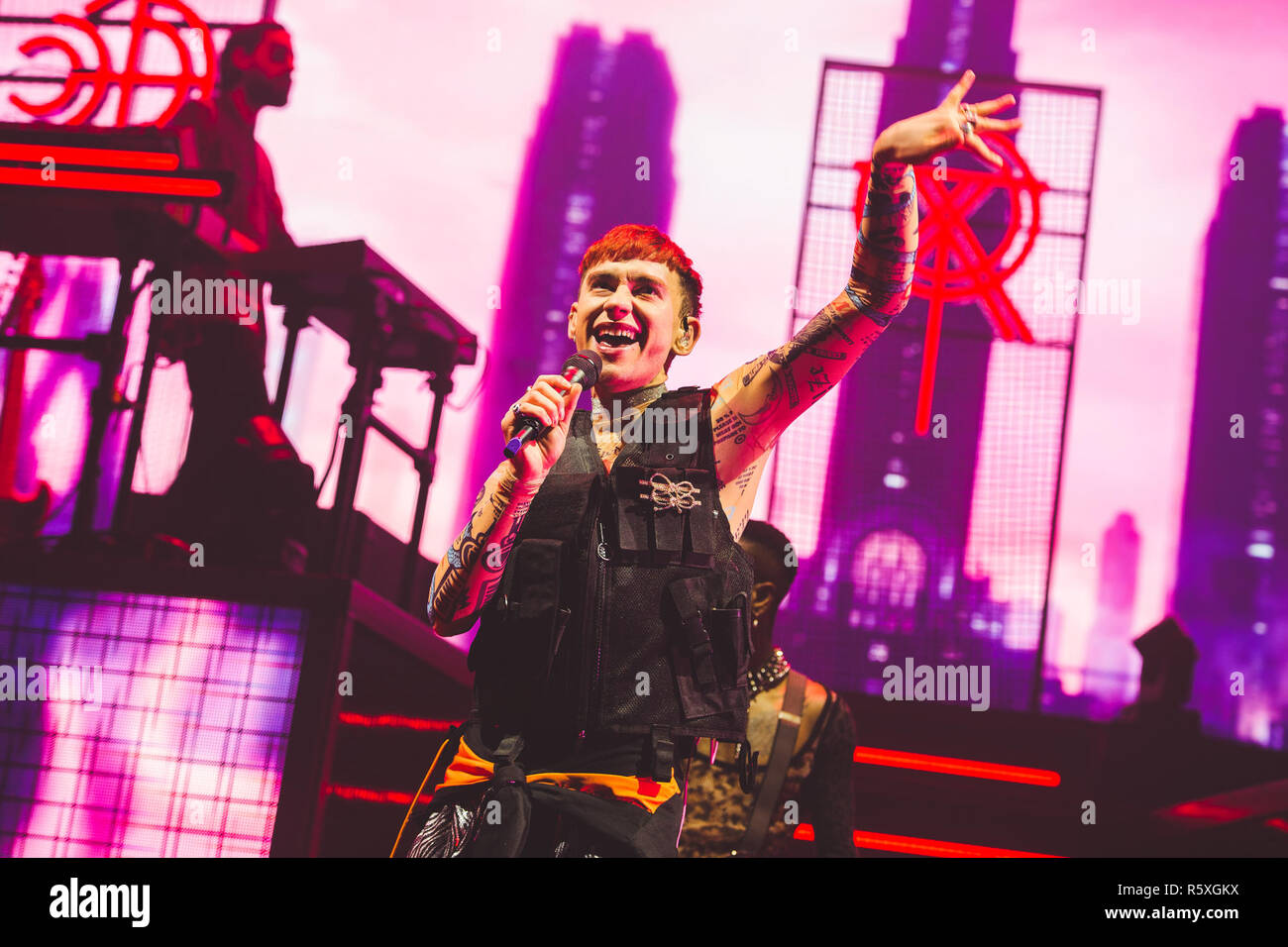 December 2, 2018 - Olly Alexander, Mikey Goldsworthy and Emre TÃ¼rkmen ...