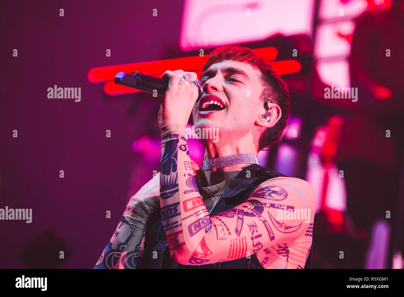 December 2, 2018 - Olly Alexander, Mikey Goldsworthy and Emre TÃ¼rkmen ...