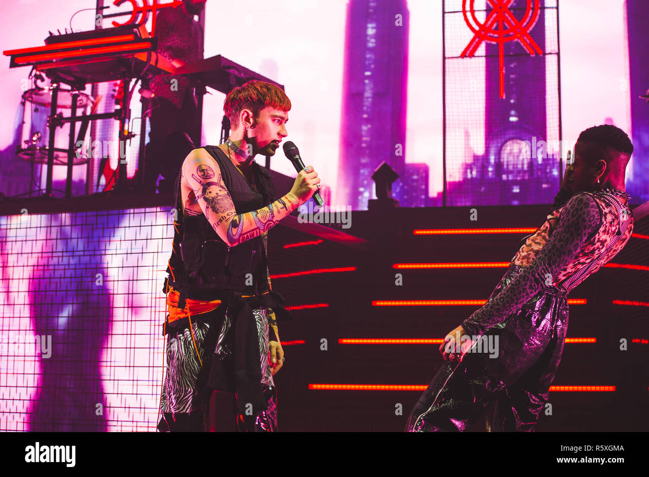 December 2, 2018 - Olly Alexander, Mikey Goldsworthy and Emre TÃ¼rkmen ...