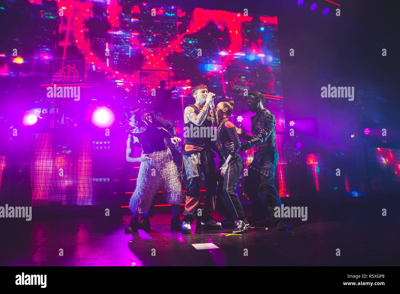 December 2, 2018 - Olly Alexander, Mikey Goldsworthy and Emre TÃ¼rkmen ...