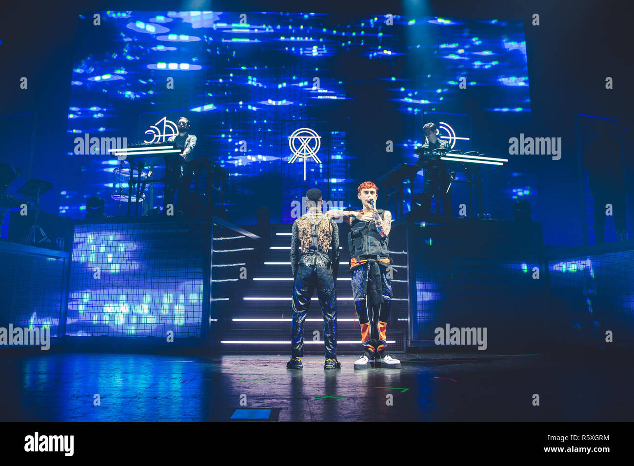 December 2, 2018 - Olly Alexander, Mikey Goldsworthy and Emre TÃ¼rkmen ...