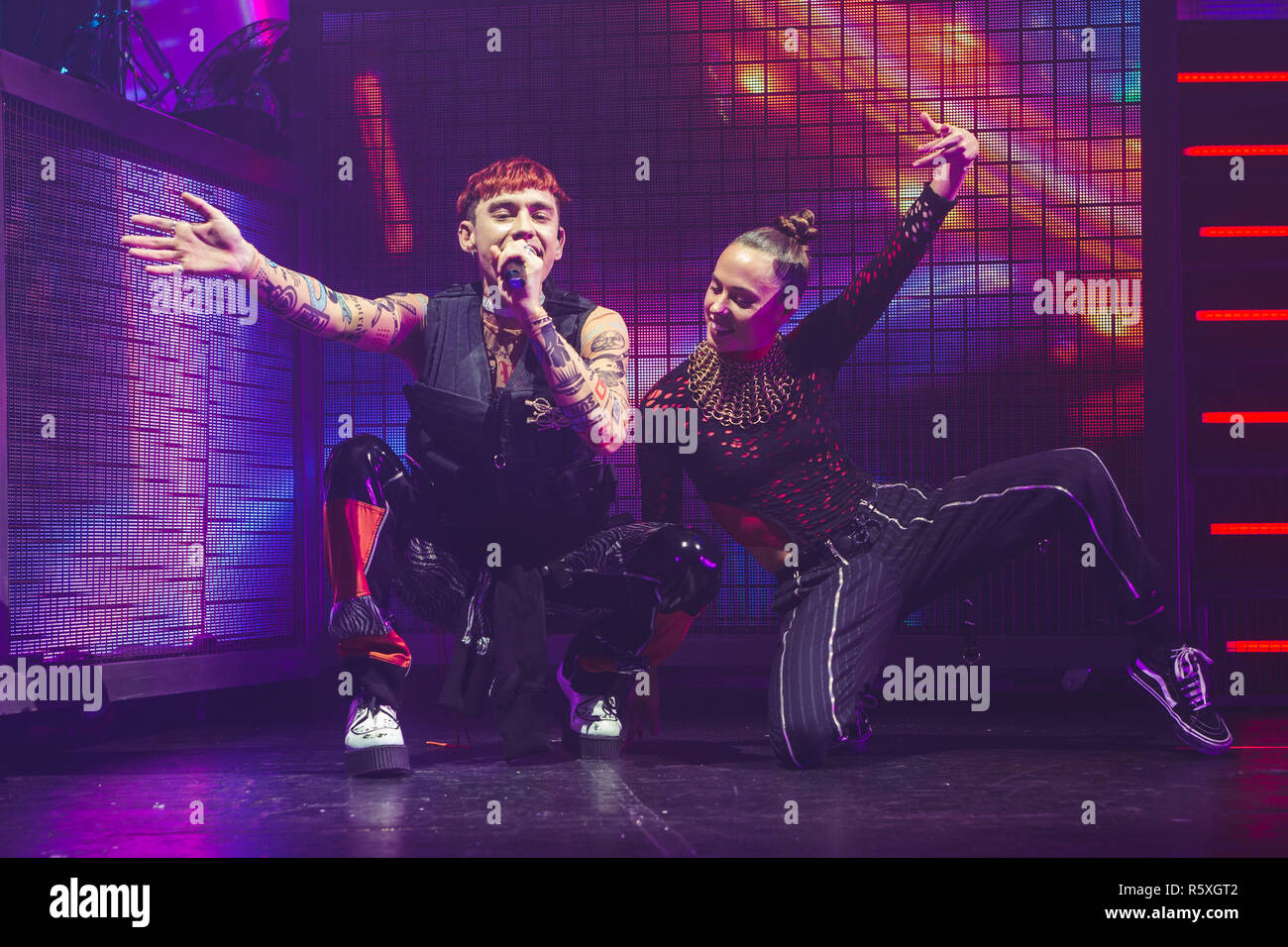 December 2, 2018 - Olly Alexander, Mikey Goldsworthy and Emre TÃ¼rkmen ...