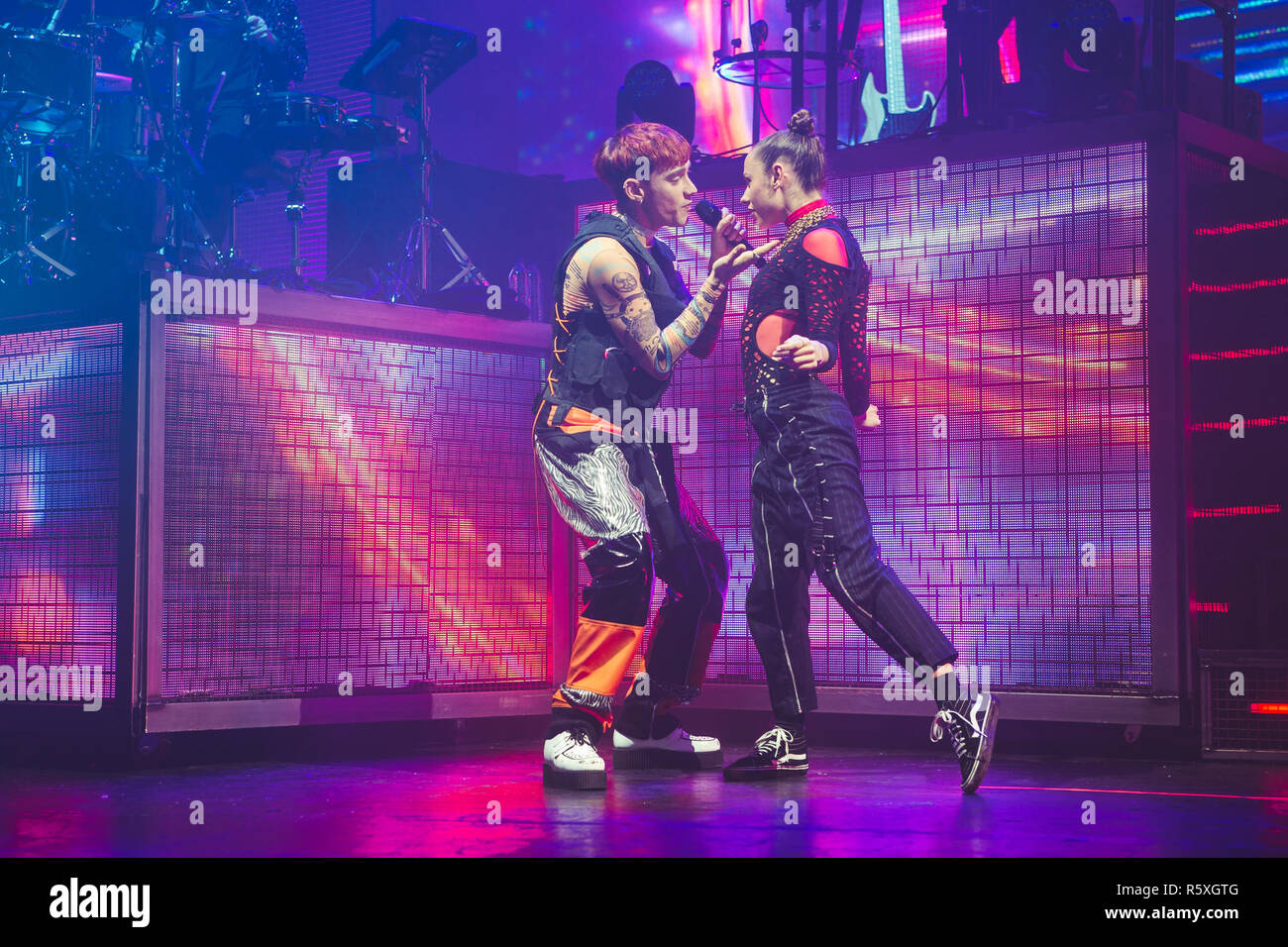 December 2, 2018 - Olly Alexander, Mikey Goldsworthy and Emre TÃ¼rkmen ...