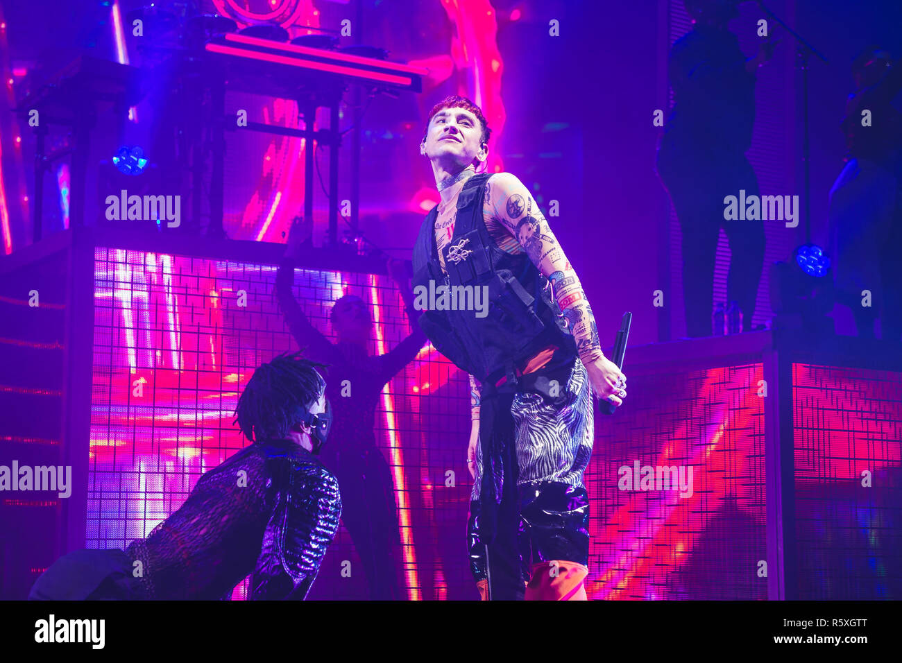 December 2, 2018 - Olly Alexander, Mikey Goldsworthy and Emre TÃ¼rkmen ...