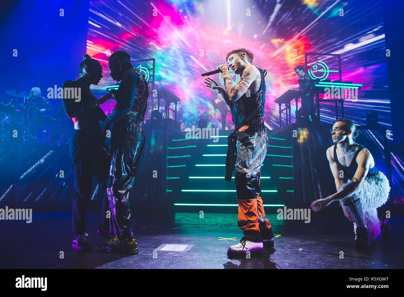 December 2, 2018 - Olly Alexander, Mikey Goldsworthy and Emre TÃ¼rkmen ...