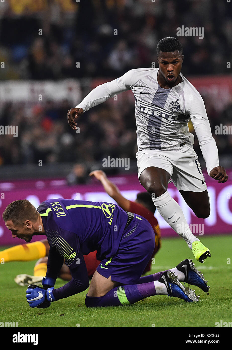 Rome, Italy. 03rd Dec, 2018. Football Serie A-Roma vs Intter-Rome-02-12 ...
