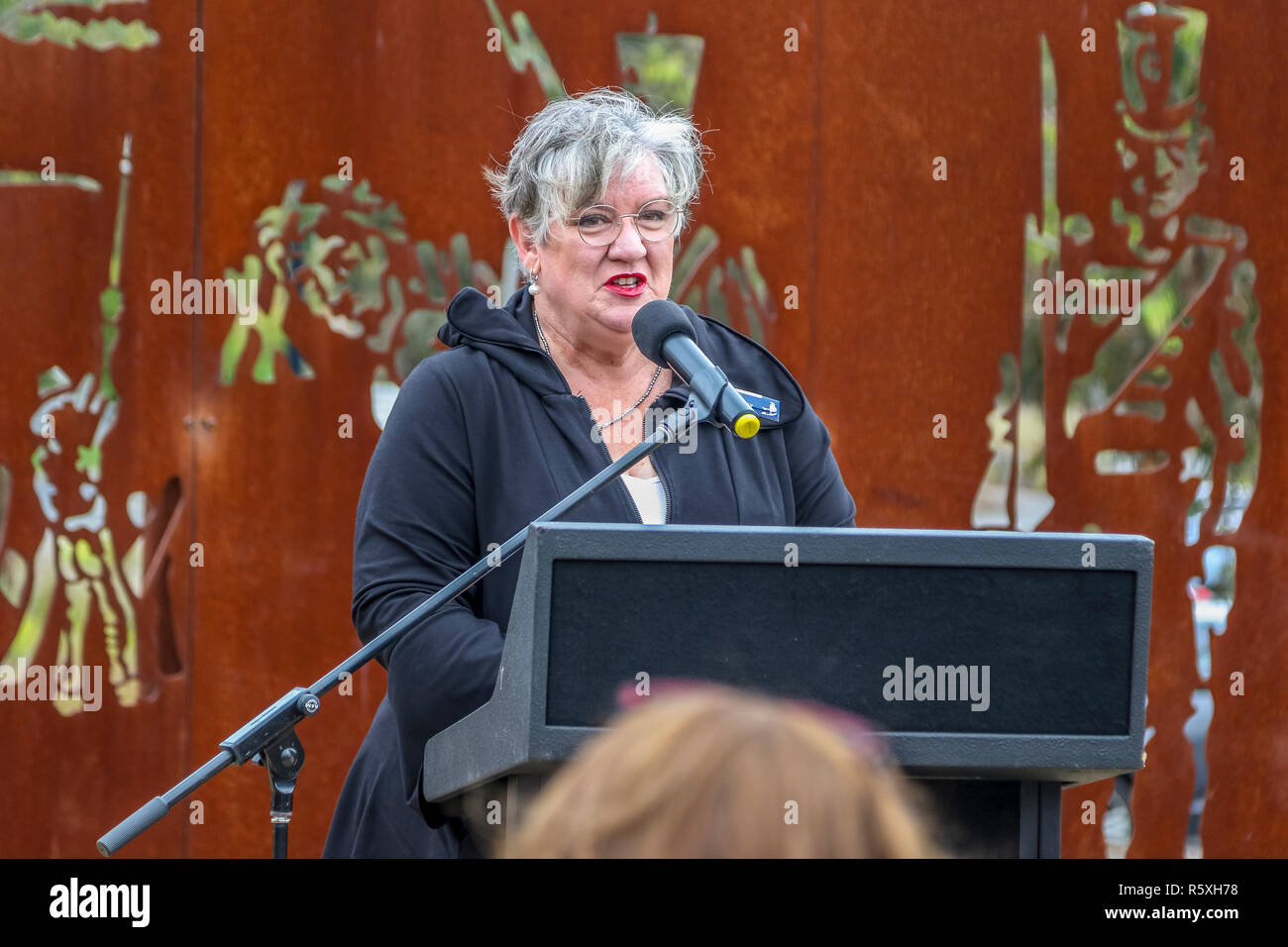 Eureka Centre, Ballarat, Victoria, Australia. 3rd Dec 2018. Justine ...