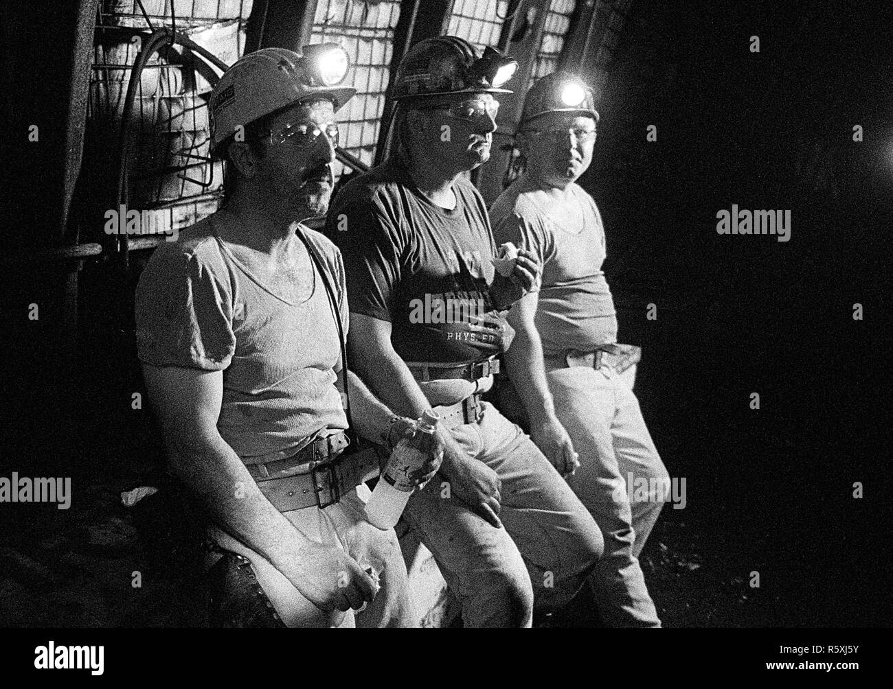 Coal miners after shift hi-res stock photography and images - Alamy