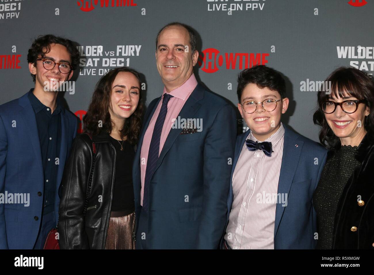 Los Angeles, CA, USA. 1st Dec, 2018. David Nevins, family at arrivals ...