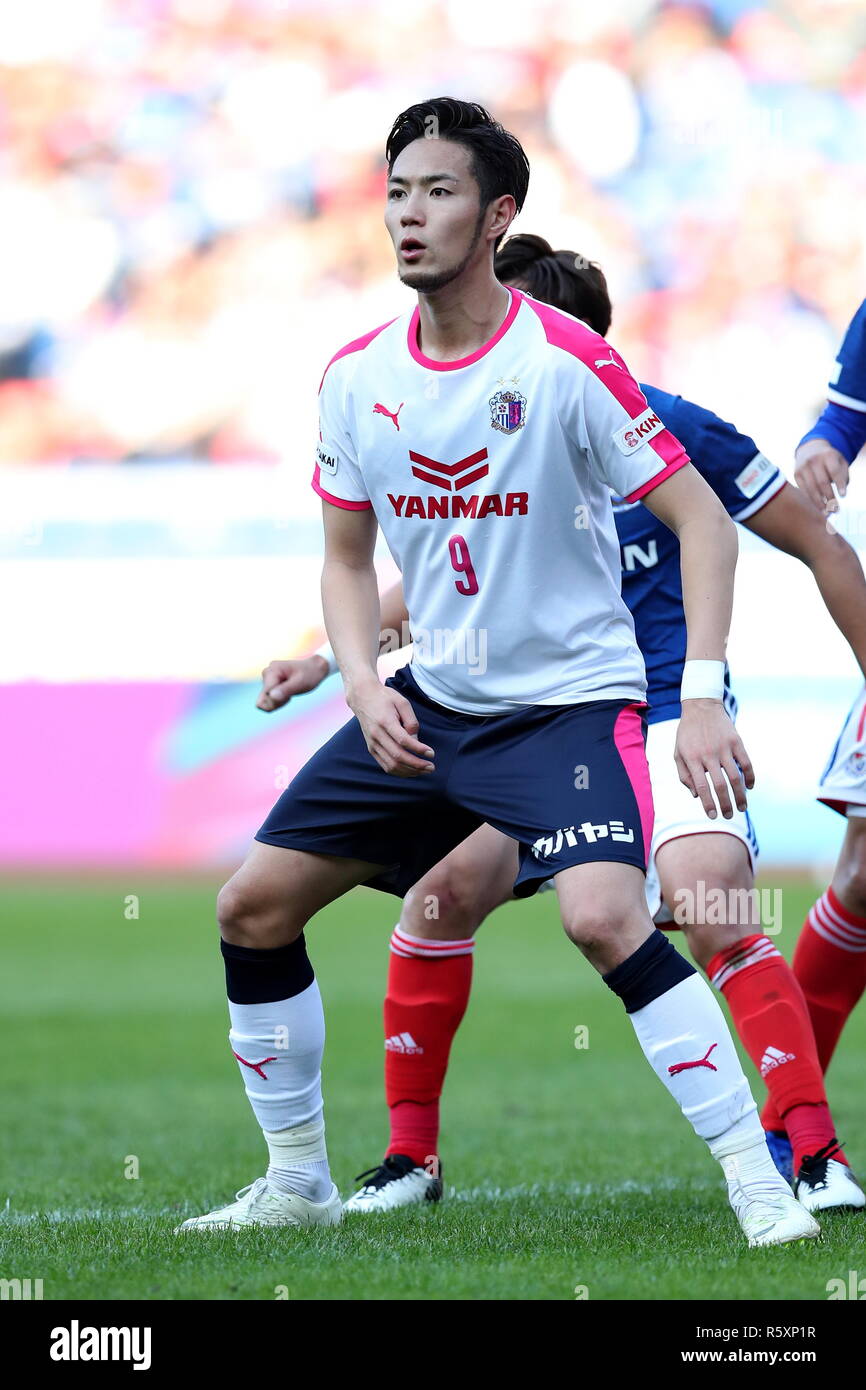 Kanagawa, Japan. 1st Dec, 2018. Kenyu Sugimoto (Cerezo) Football/Soccer : 2018 J1 League match ...