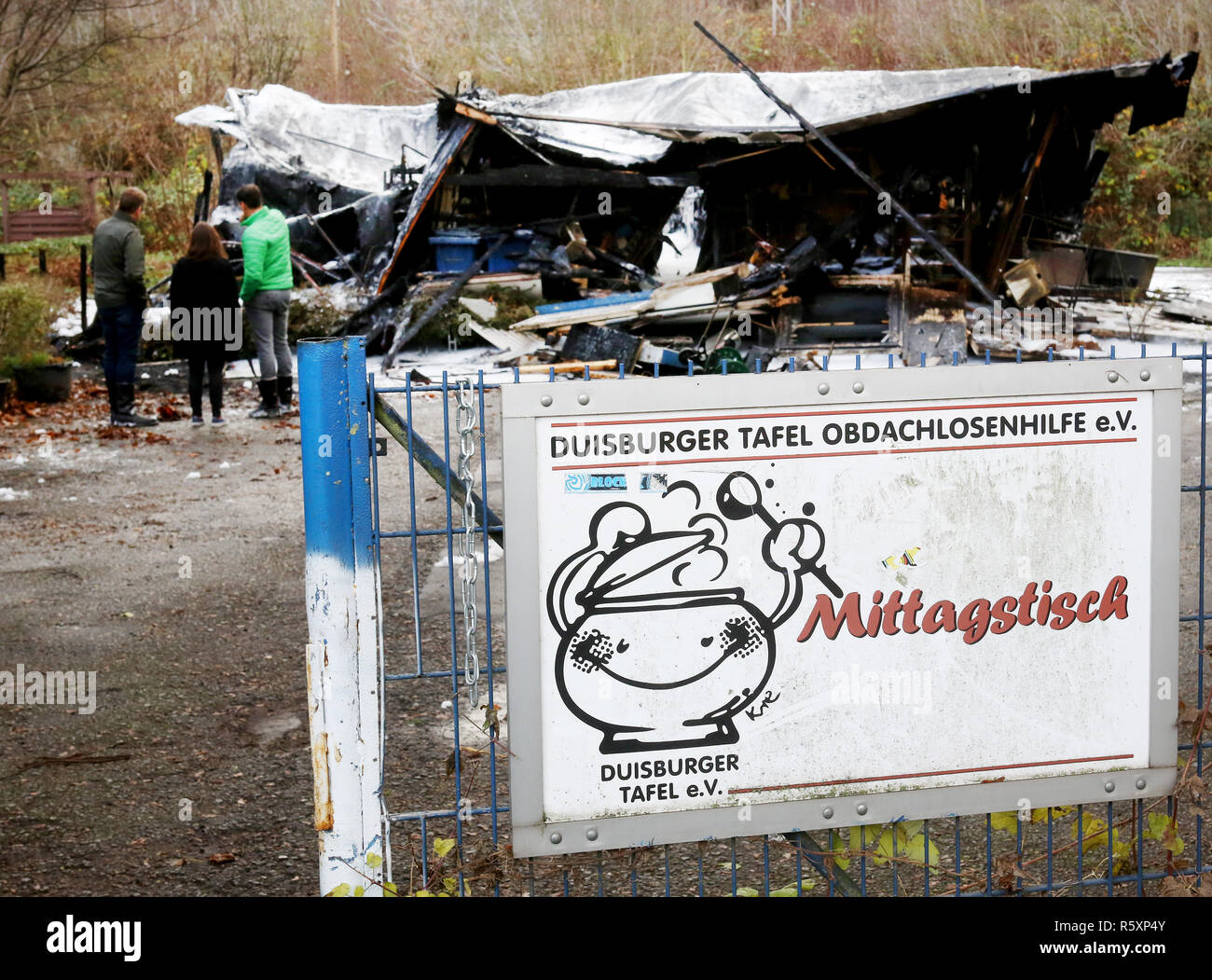 Duisburg, Germany. 03rd Dec, 2018. View of the Duisburger Tafel food ...