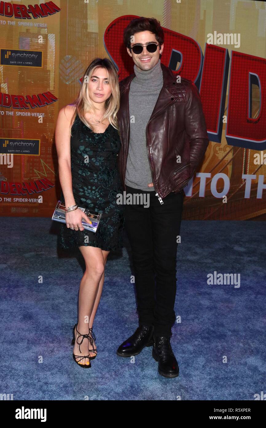 Los Angeles, CA, USA. 1st Dec, 2018. Lexi Kaplan, Max Ehrlich at ...