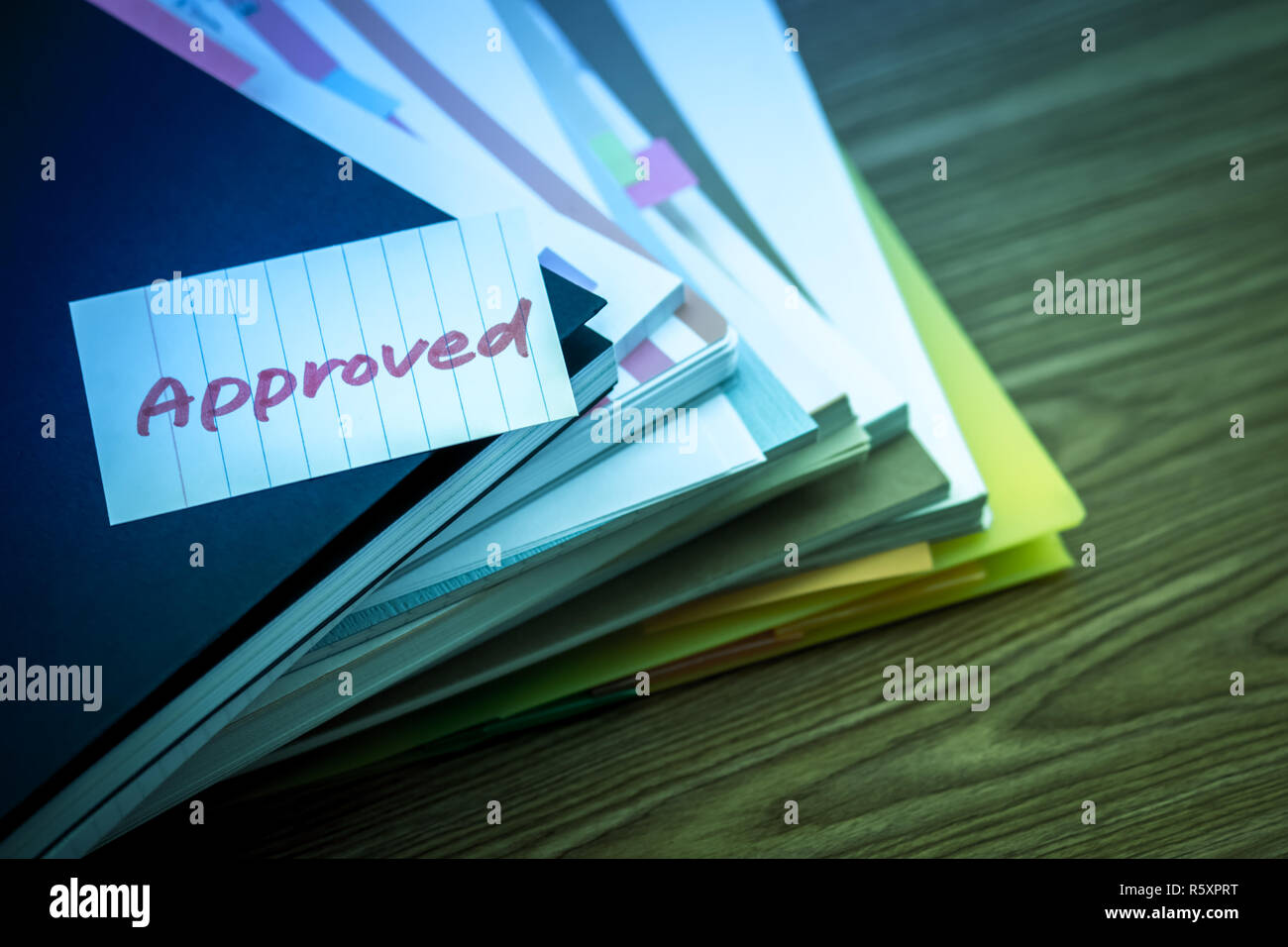 Approved documents hi-res stock photography and images - Alamy