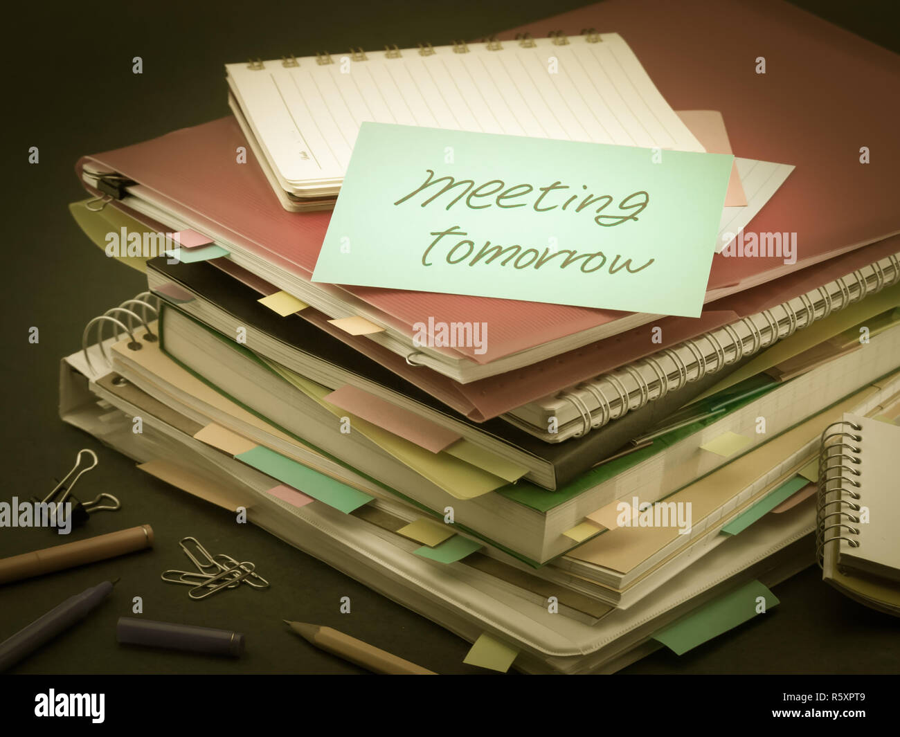 Meeting tomorrow hi-res stock photography and images - Alamy