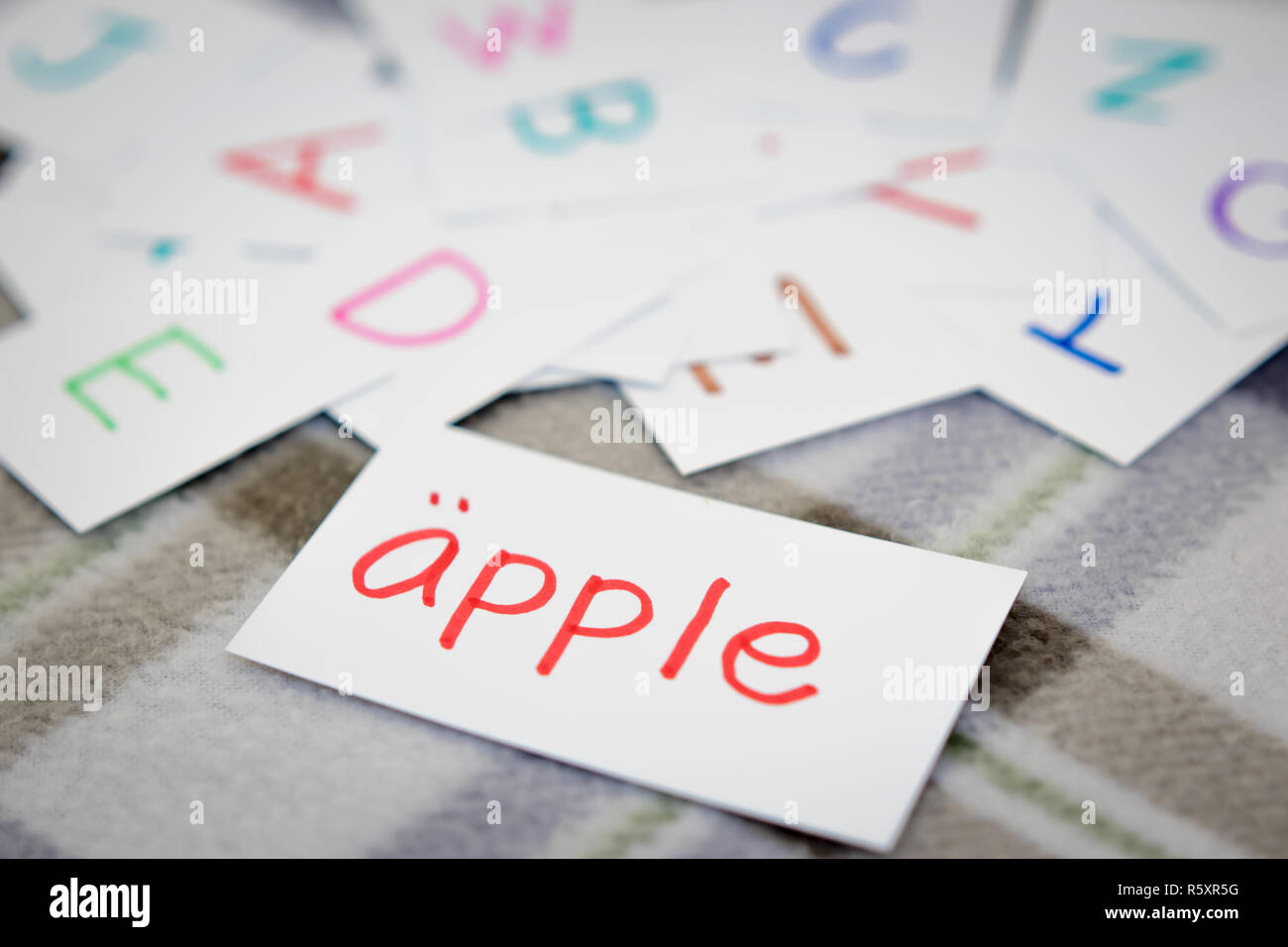 Swedish alphabet hi-res stock photography and images - Alamy