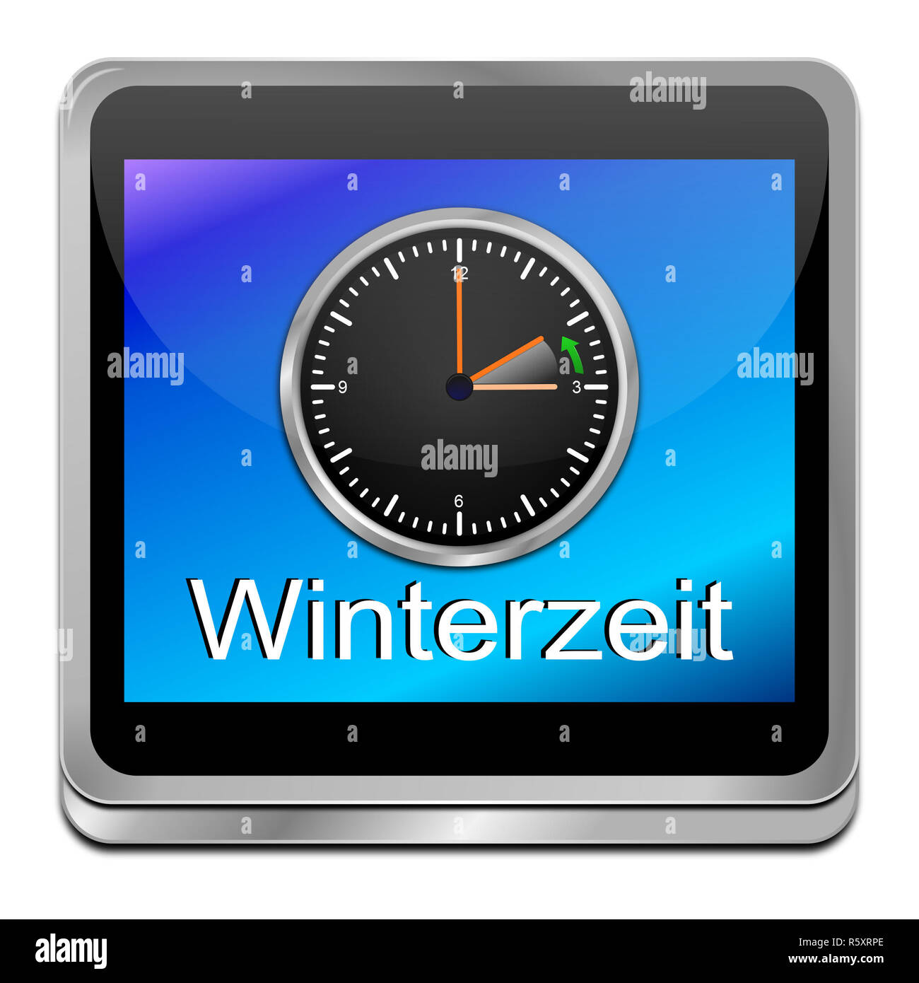 End of wintertime clock hi-res stock photography and images - Alamy