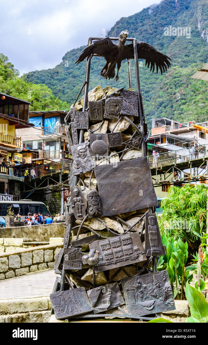 Peru condor statue hi-res stock photography and images - Alamy