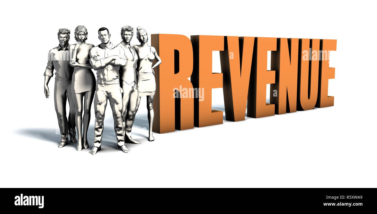 Business People Revenue Art Stock Photo - Alamy