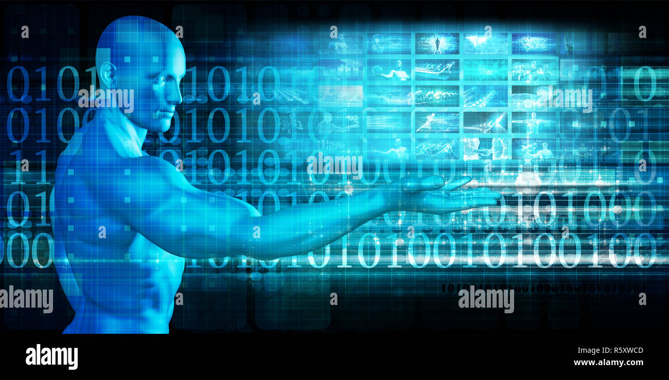 Global Technology Solutions Stock Photo - Alamy