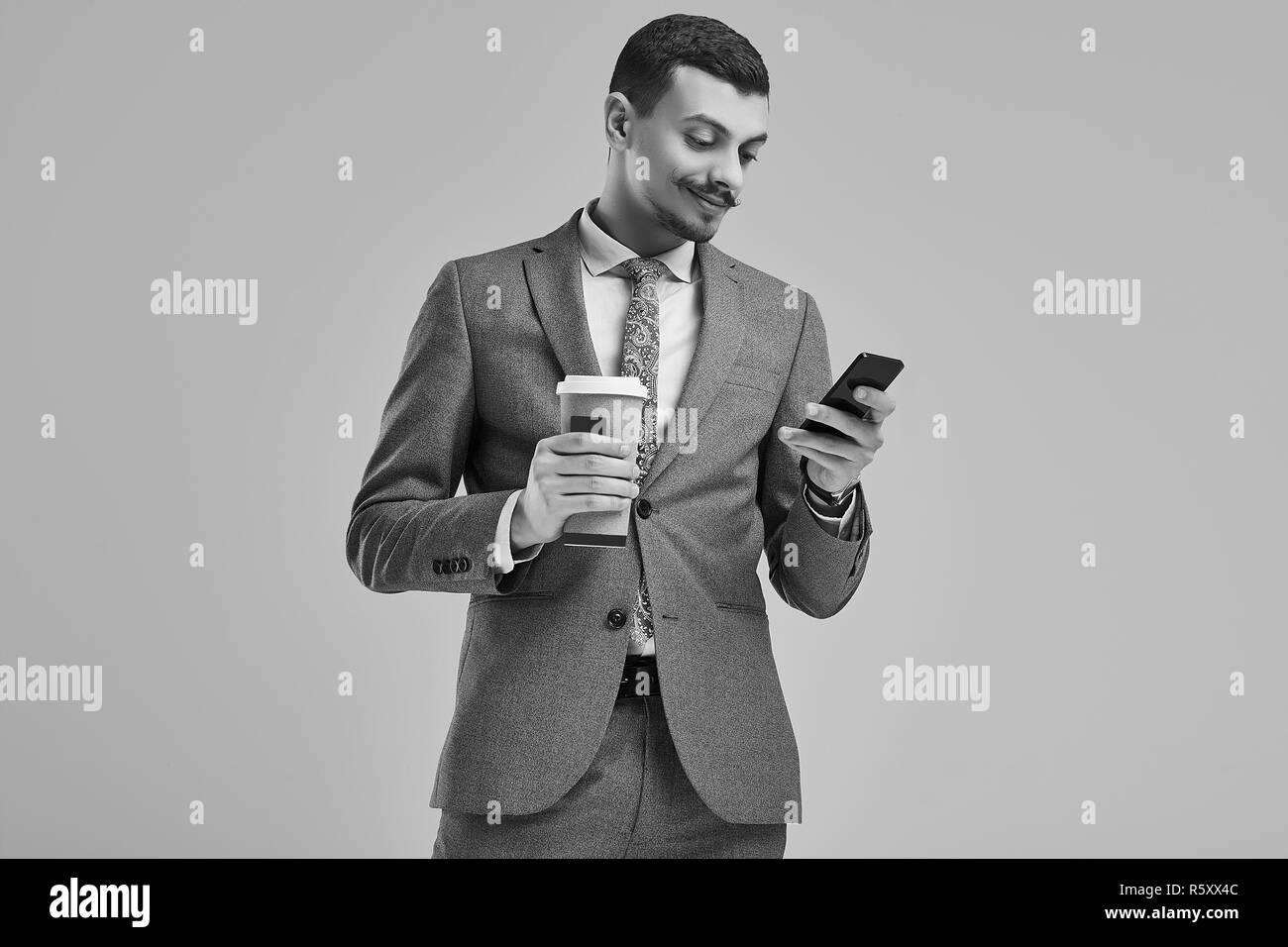 Confident message Black and White Stock Photos & Images - Alamy