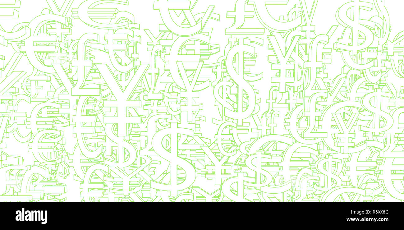 Globe currency symbols hi-res stock photography and images - Alamy