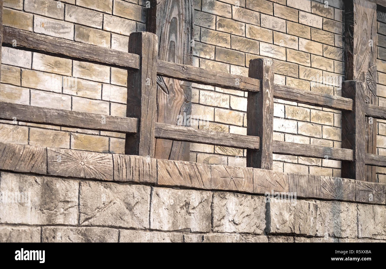 The top of the fortress wall at the part of the CHibi Ancient wall. At ...