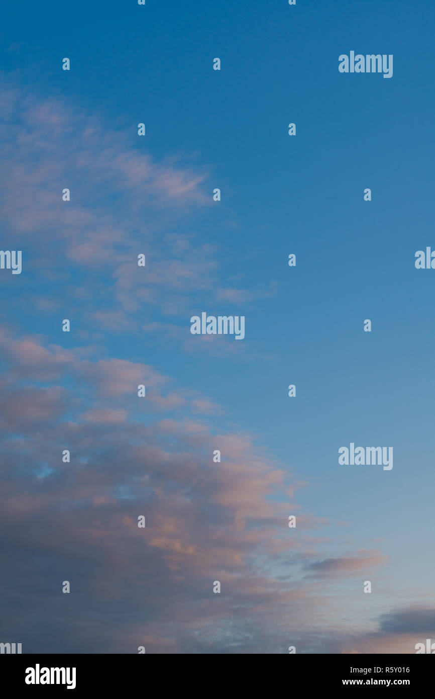 Vertical picture of clouds in the sky Stock Photo - Alamy
