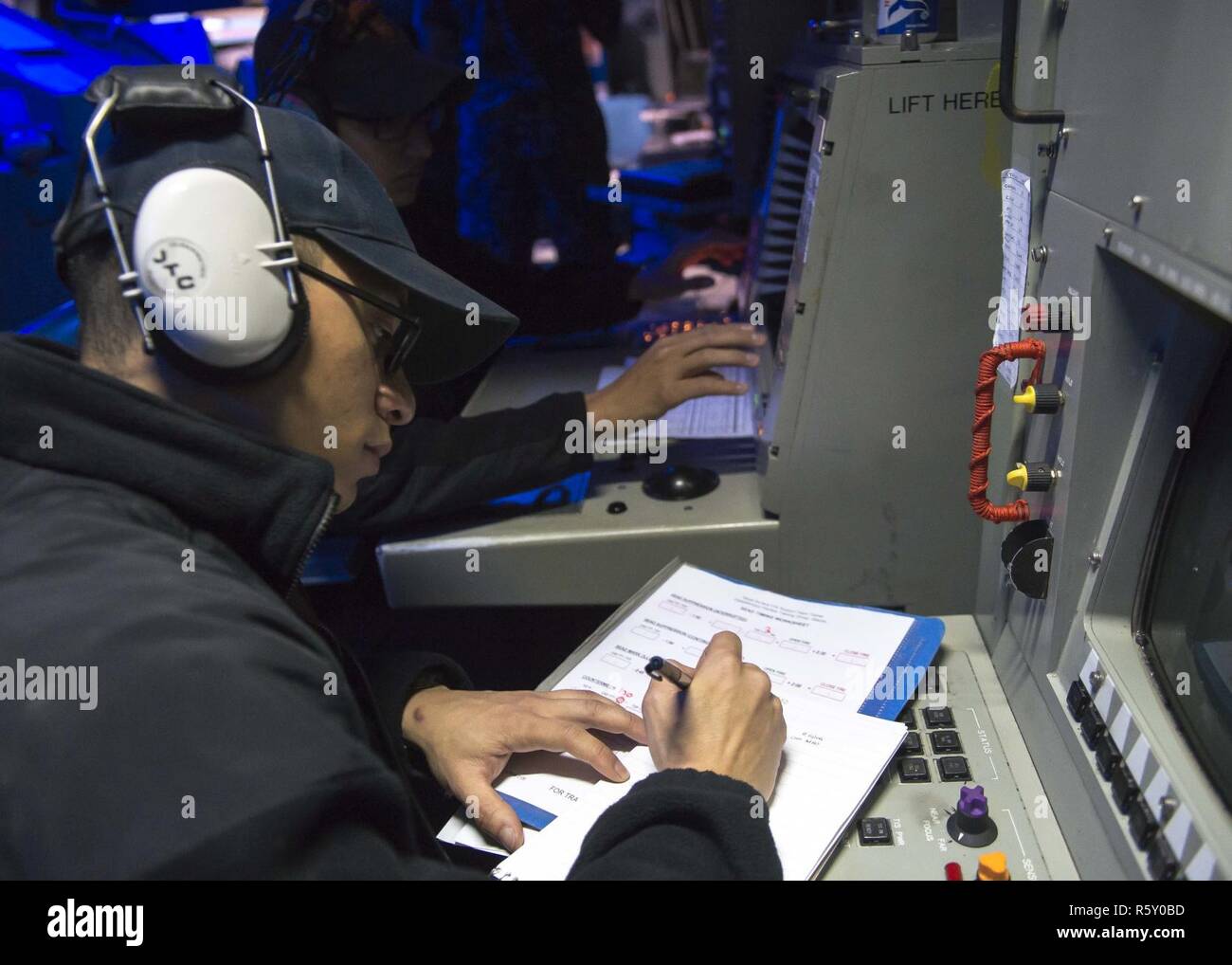 LARNACA, Cyprus (April 13, 2017) Fire Controlman 1st Class Andrew ...