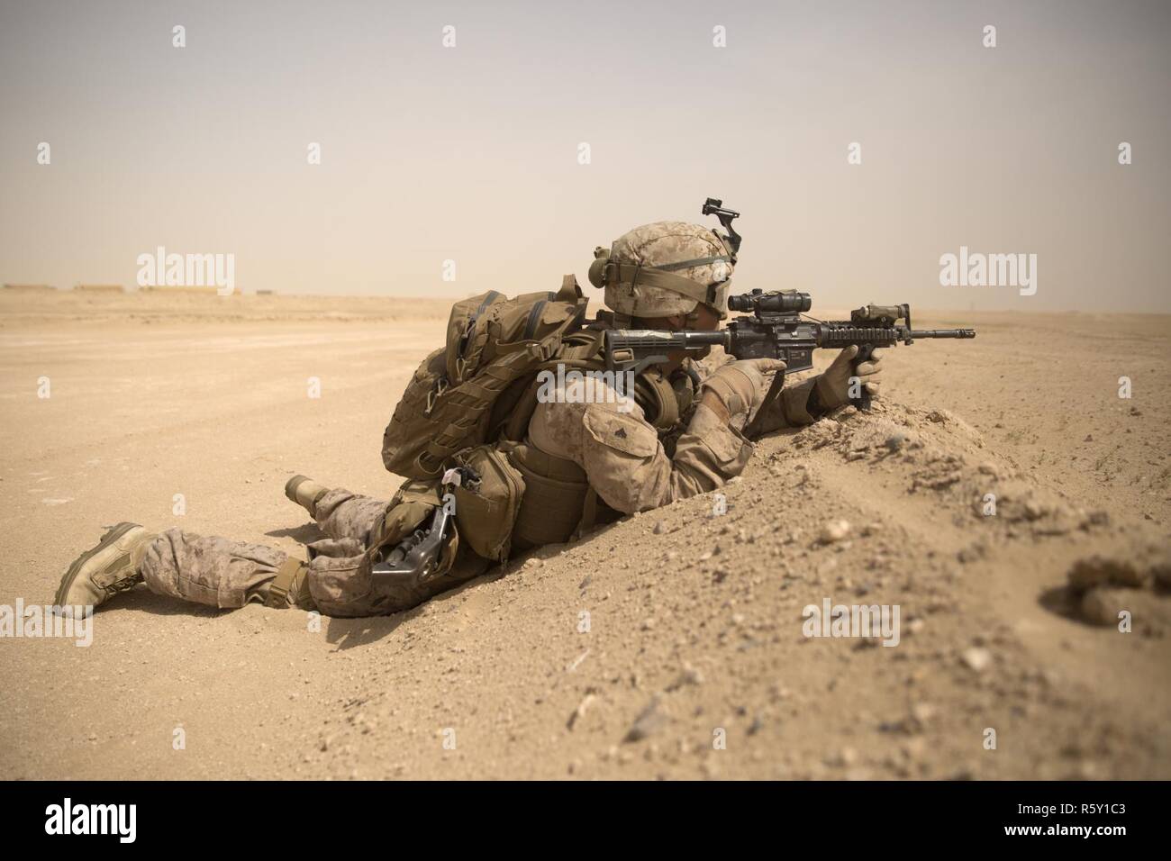 FORWARD OPERATING BASE GERBER, Kuwait (April 15, 2017)— U.S. Marine ...