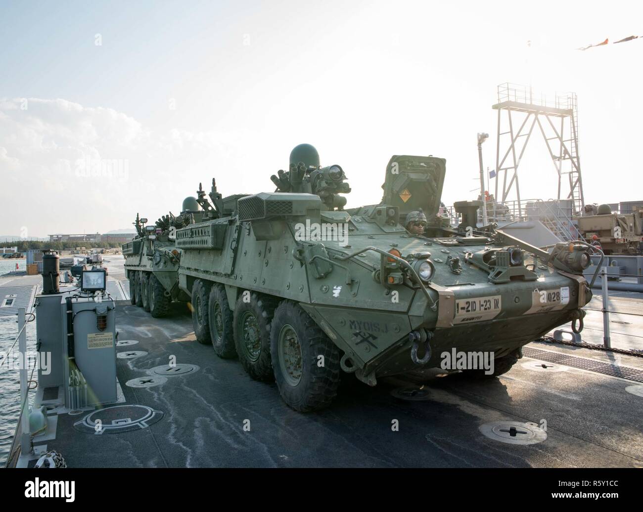 POHANG, Republic of Korea (April 15, 2017) – Sailors attached to ...