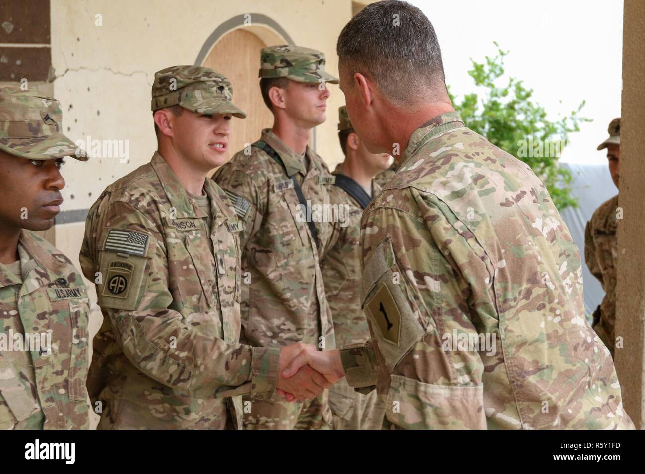U.S. Army Maj. Gen. Joseph M. Martin, commanding general, of Combined ...