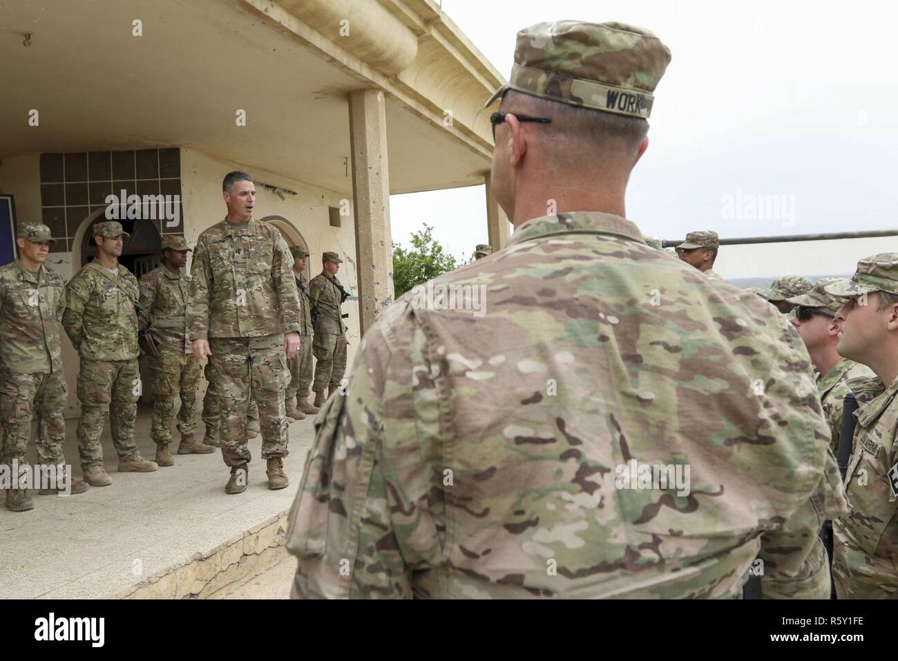 U.S. Army Maj. Gen. Joseph M. Martin, commanding general of Combined ...